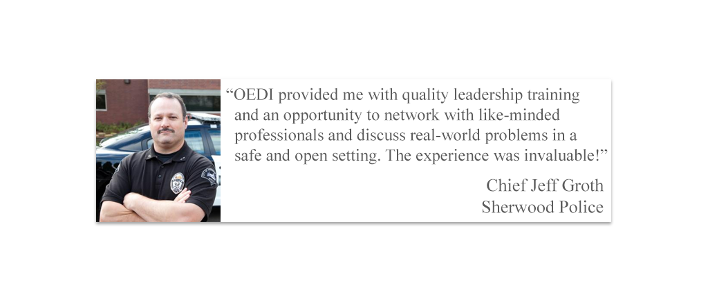 Welcome - Oregon Executive Development Institute (OEDI) Public Safety ...