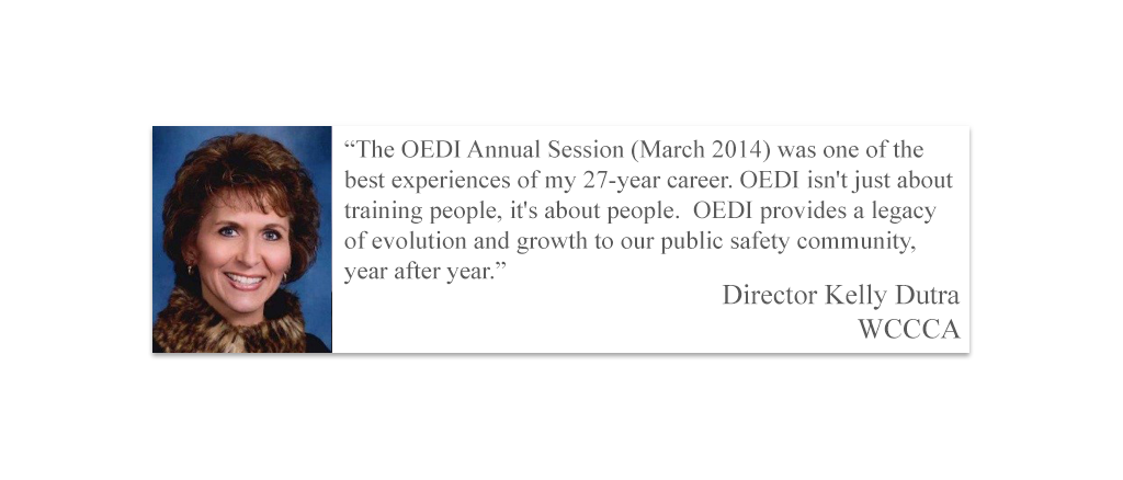 Welcome - Oregon Executive Development Institute (OEDI) Public Safety ...