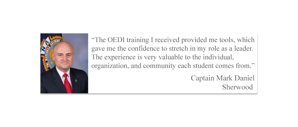 Welcome - Oregon Executive Development Institute (OEDI) Public Safety ...